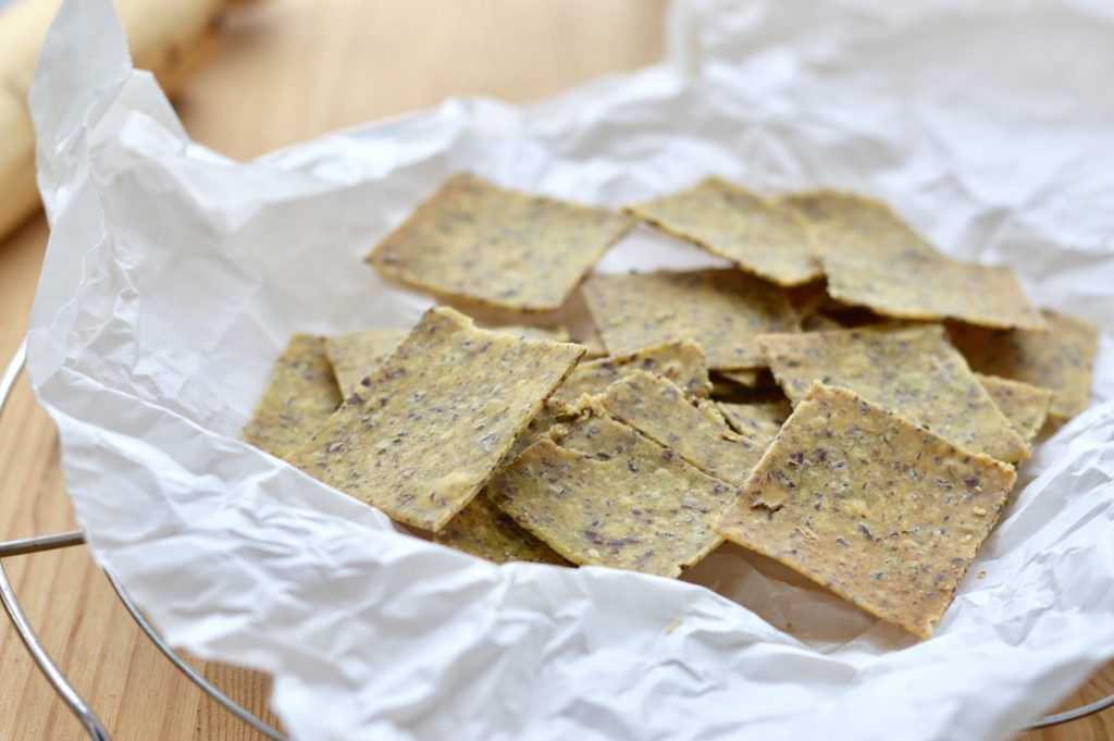 Crackers de Milho - A Cozinha da Ovelha Negra